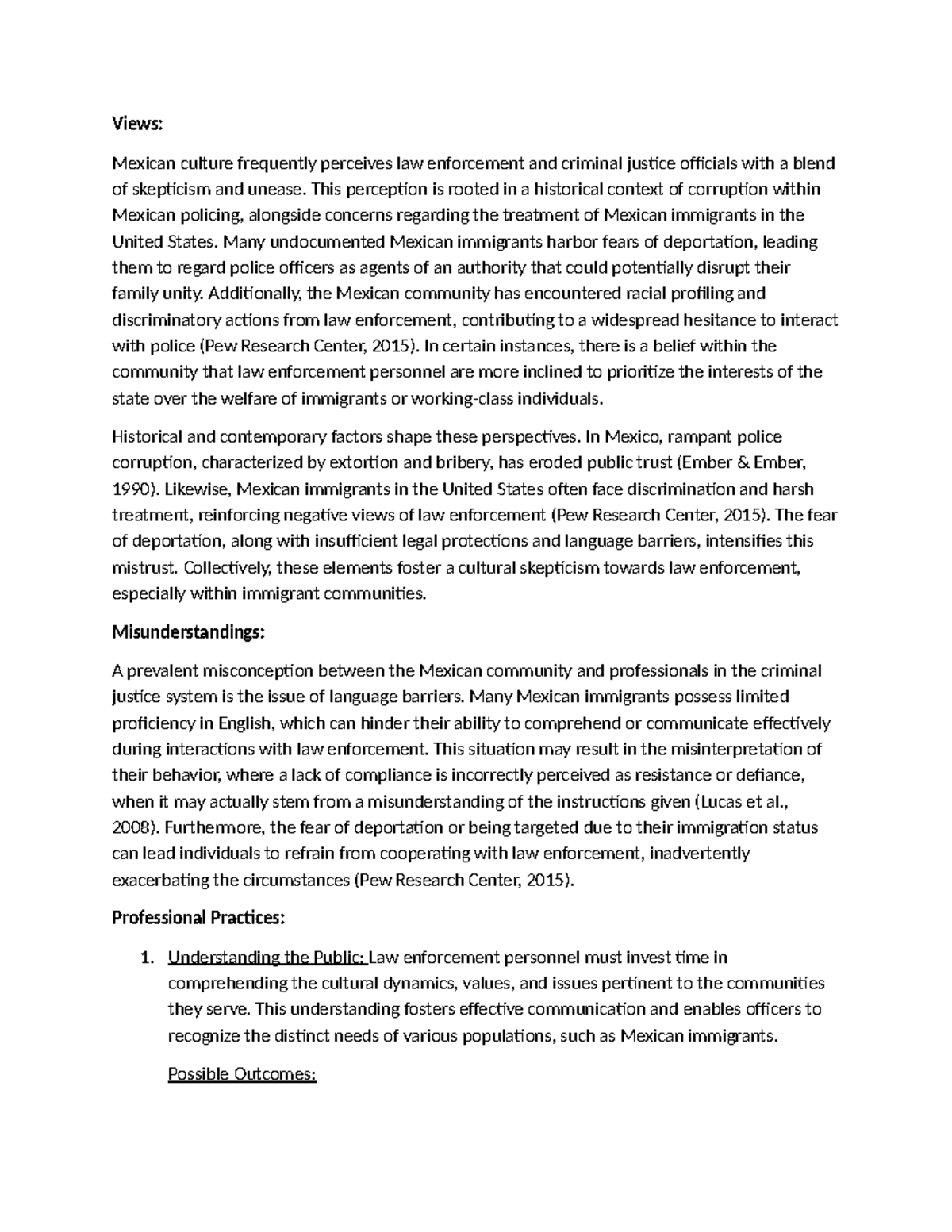 5-2 Module Five Assignment Two - Views: Mexican culture frequently ...