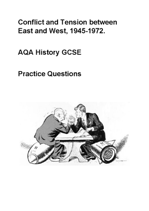 Conflict AND Tension Notes AQA 1918-1939 - Conflict and Tension 1918 ...