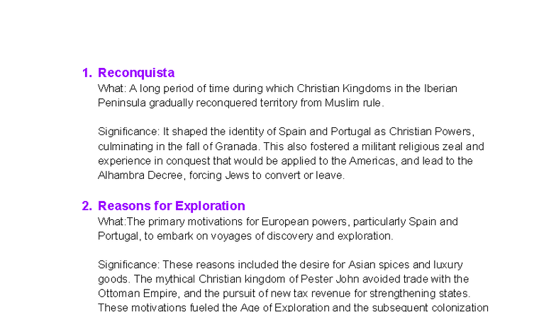 HIST 1 EXAM 4 STUDY GUIDE: Key Events & Concepts of the Reformation ...
