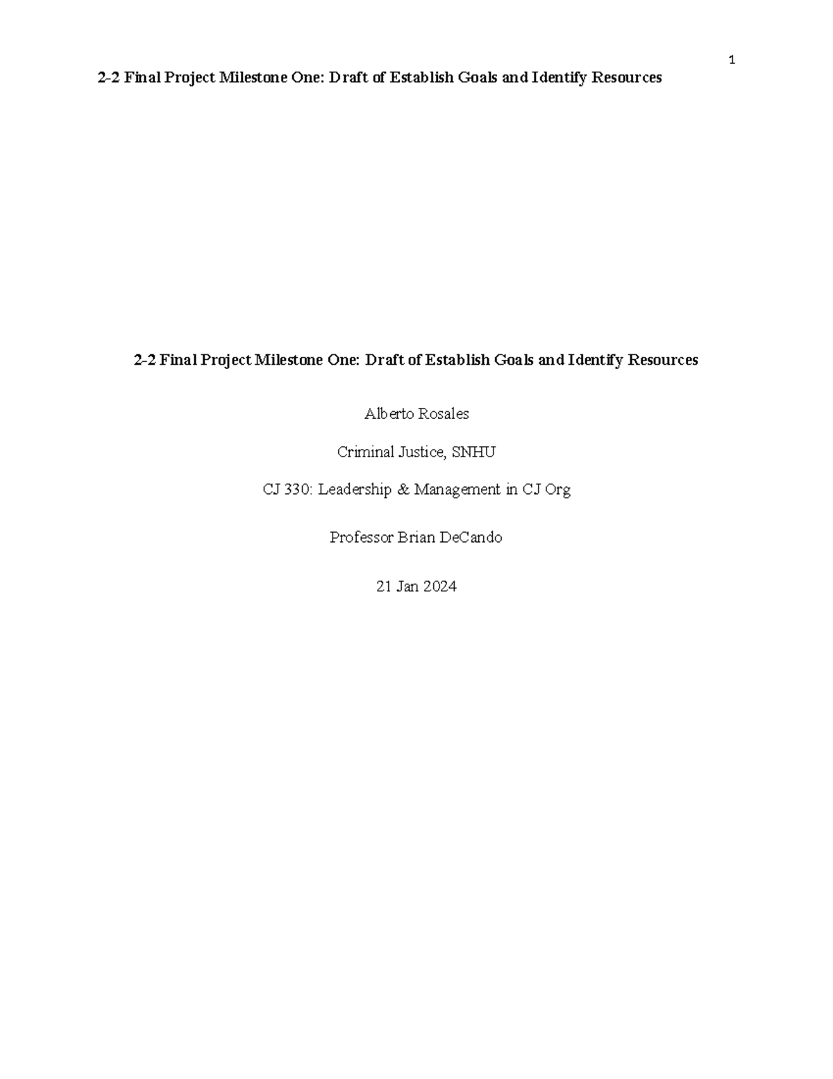 2-1 Department Memorandum 1 The Pros and Cons of Performance ...