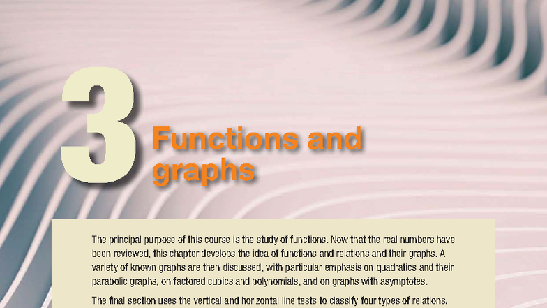 3A Functions and Graphs: Understanding Relations and Their Properties ...