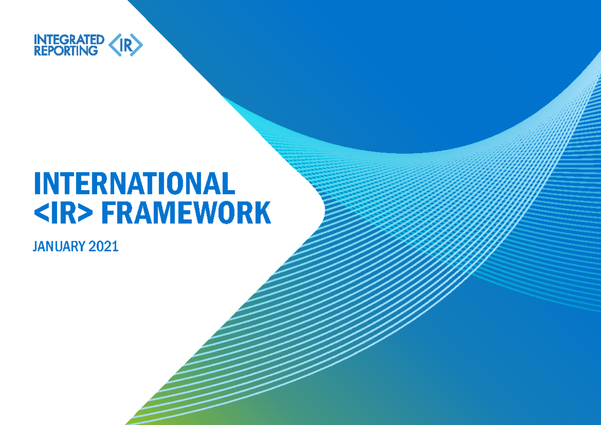 International Framework - January 2021 - Studocu