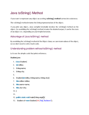 OOP MID Spring 24-Solution - Solutions: ANSWER /* package whatever ...