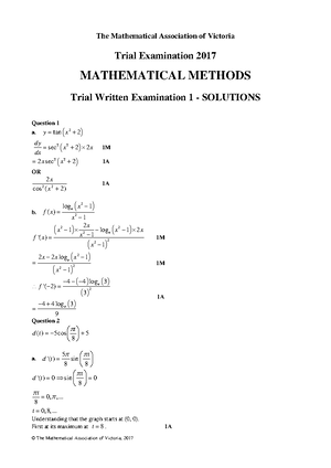 Specialist Maths formula sheet - SPECIALIST MATHEMATICS Written ...