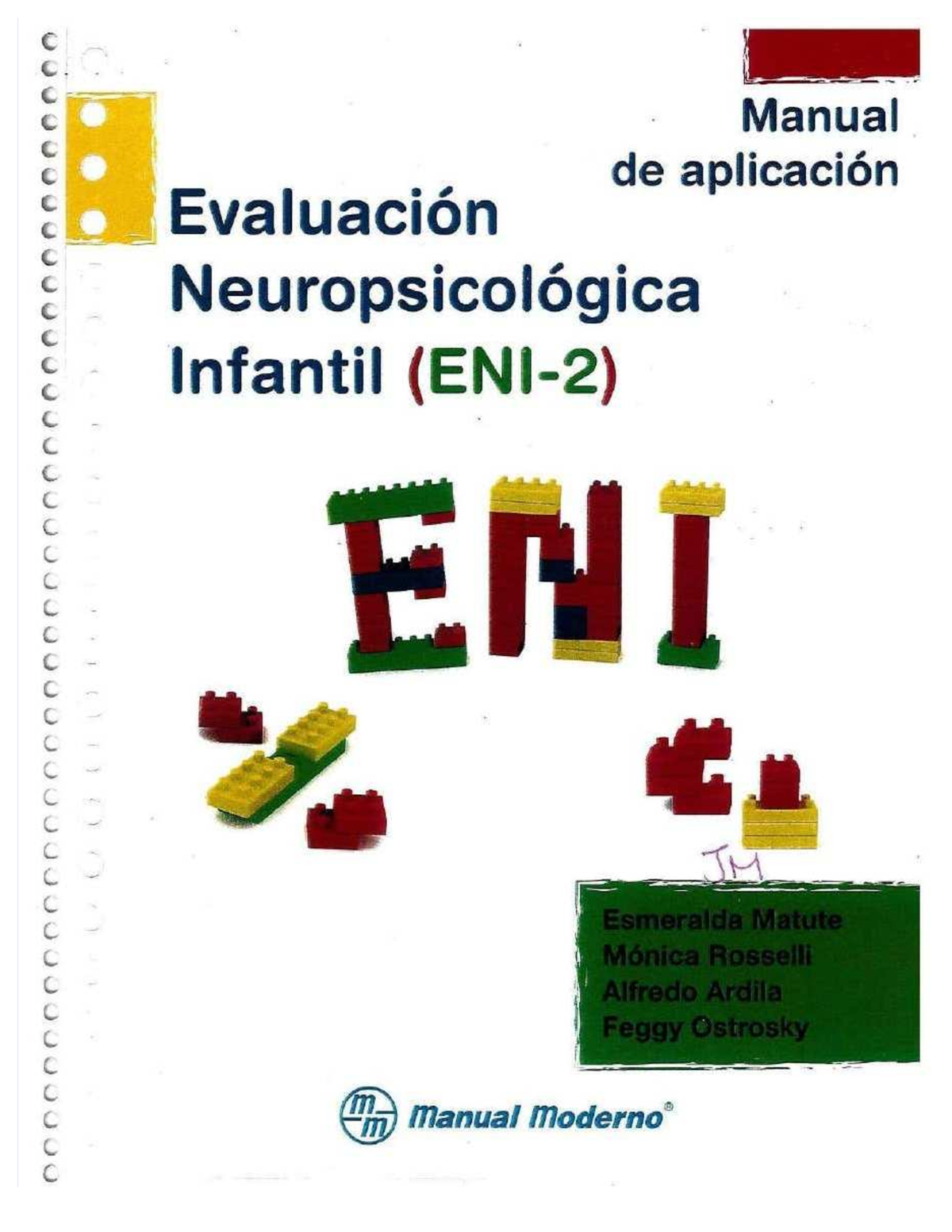 Pdf-eni-2-manualpdf compress - Manual de aplicación Evaluación Neuropsicológica Infantil ENI Kn ...