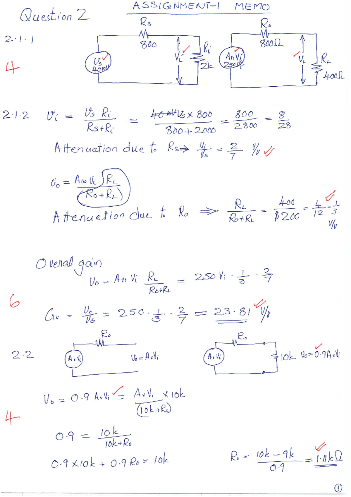 ELS105B Assignment 1 - MEMO Analysis and Diode Characteristics - Studocu