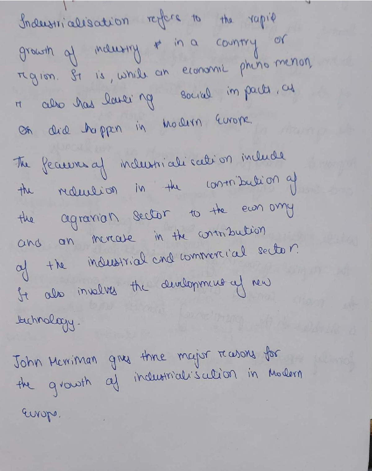 Industrialisation and Its Social Impacts: A Study on Modern Europe ...