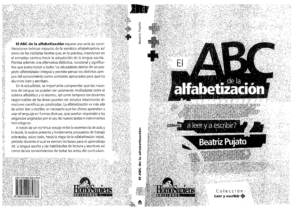 El ABC de la Alfabetización - Libro Completo por Beatriz Pujato - Studocu