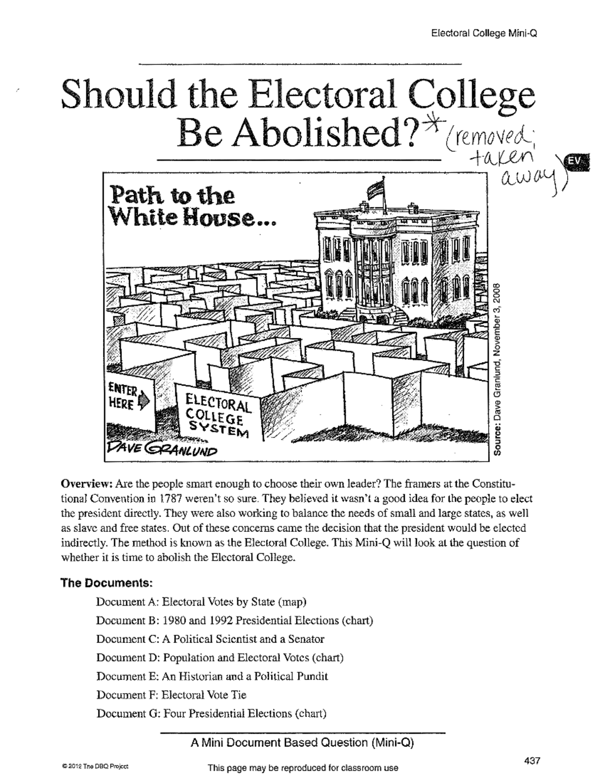 Alazar Aschalew - Should the Electoral College Be Abolished - Should ...