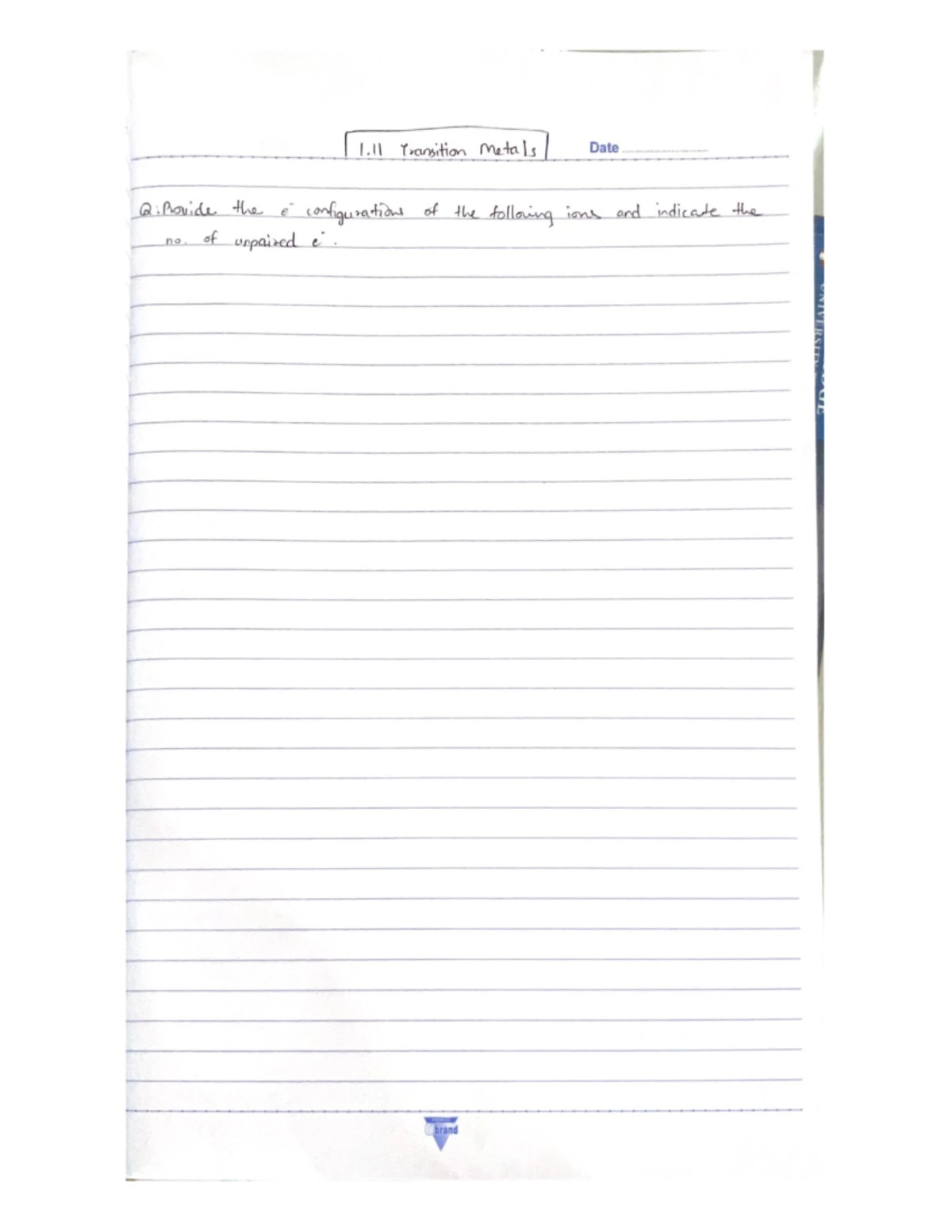 History essay - practice ques and ans - Academic Challenges faced by ...