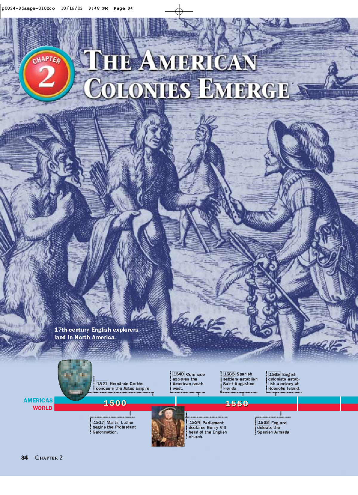 Copy of US Ch 2 - The American Colonies Emerge-1 - Spanish settlers ...