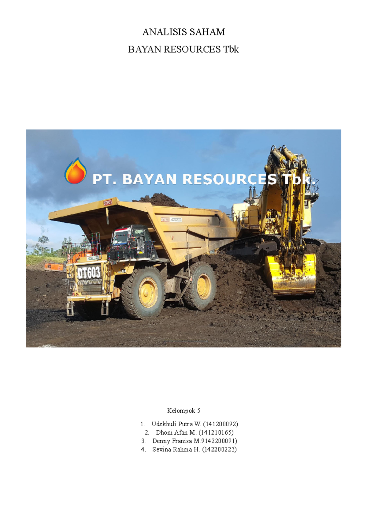 Analisis Saham PT Bayan Resources Tbk (BYAN) dan Prospek Investasinya ...
