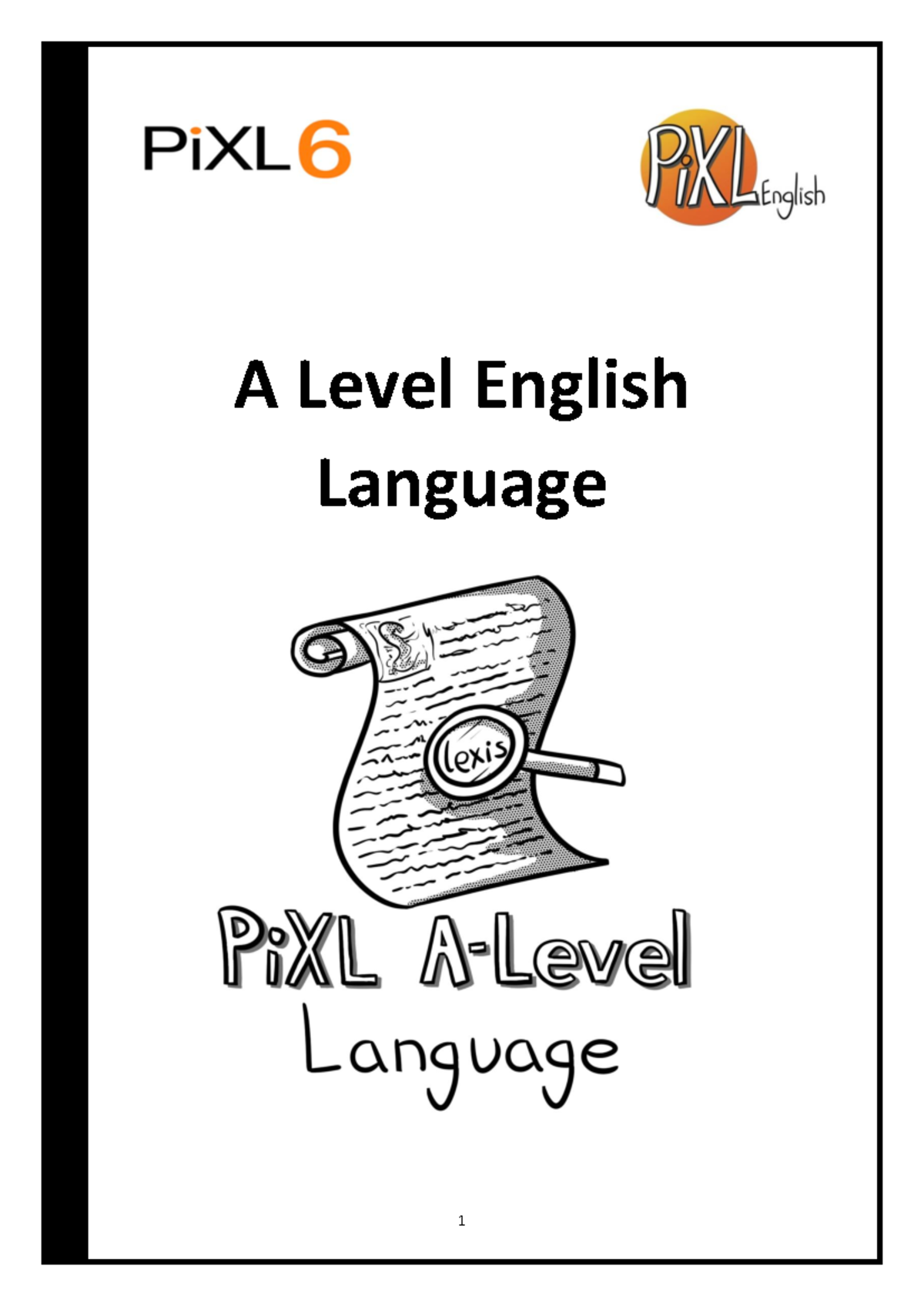 A Level English Language 1: Summer Preparation Pack - Studocu