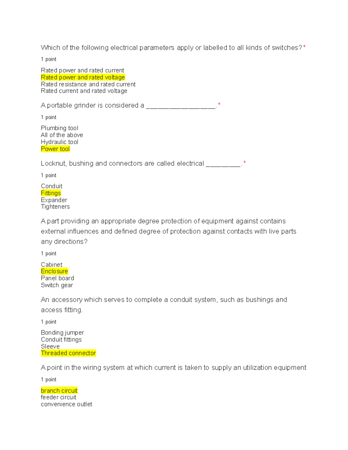 EIM 123: Electrical Systems - Comprehensive Reviewer Guide - Studocu
