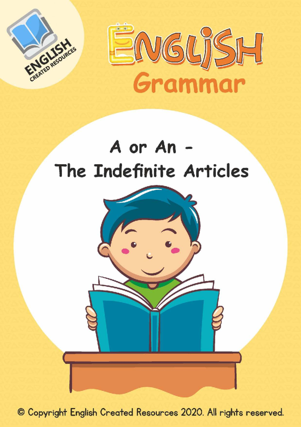 ENGLISH Grammar A or An Worksheets - Indefinite Articles Guide - Studocu