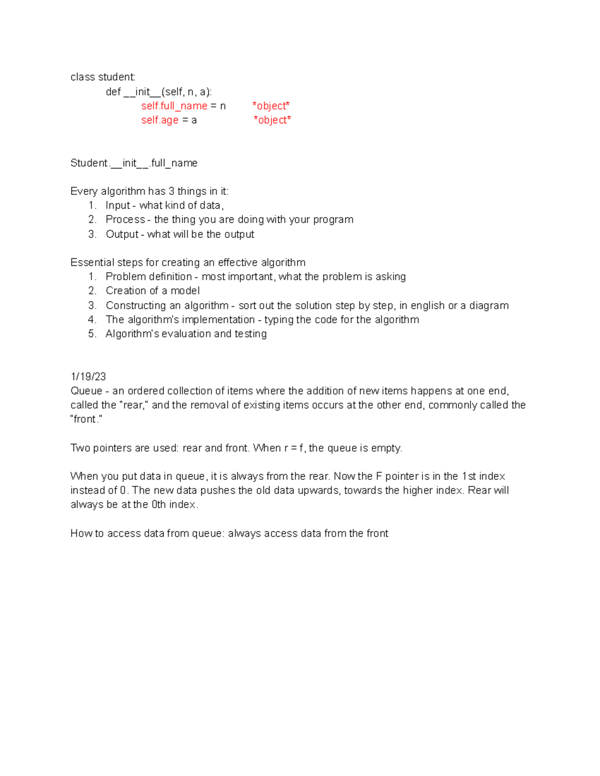 PART 1 - My professor was Adnan Awan. Part 1 of the lecture notes ...