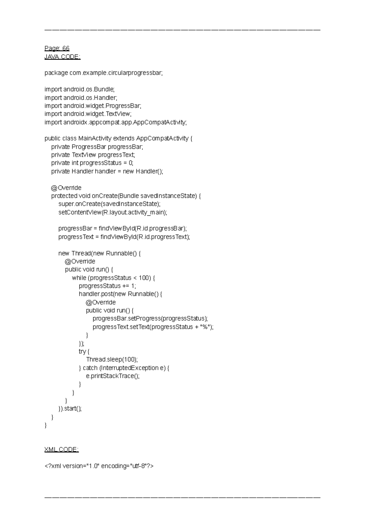 Java programming for Android development: MainActivity implementation ...