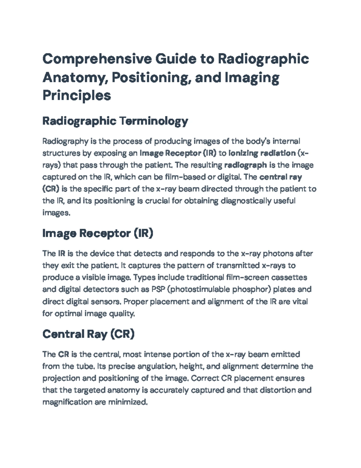 Brotragers Ch. 1.B General Body Positions & Movements Notes PART 2 ...