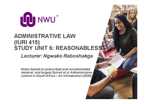 NWU UG Exam Timetable 2024 S1 Both Opp 20240507 - Module Date Session ...