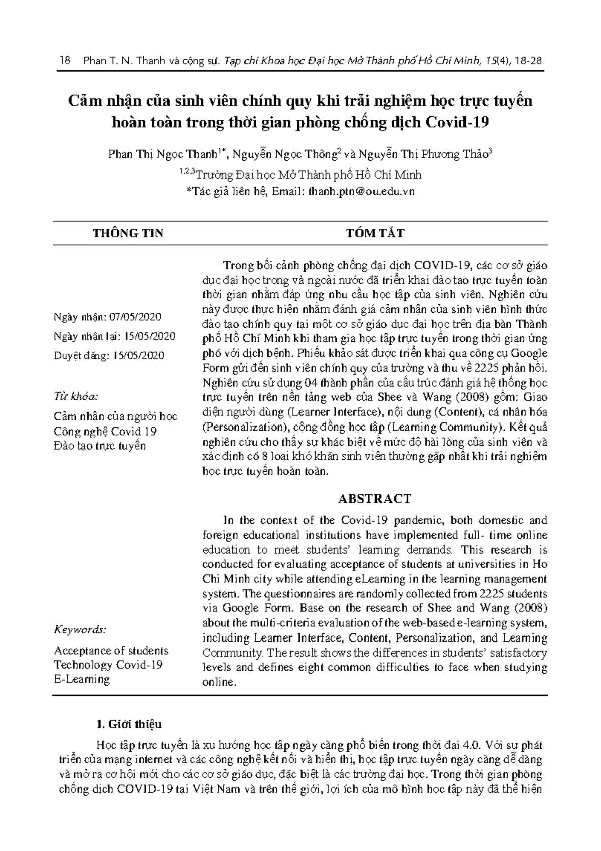 xemtailieu phuong phap nghien cuu khoa hoc - Cảm nhận của sinh viên ...