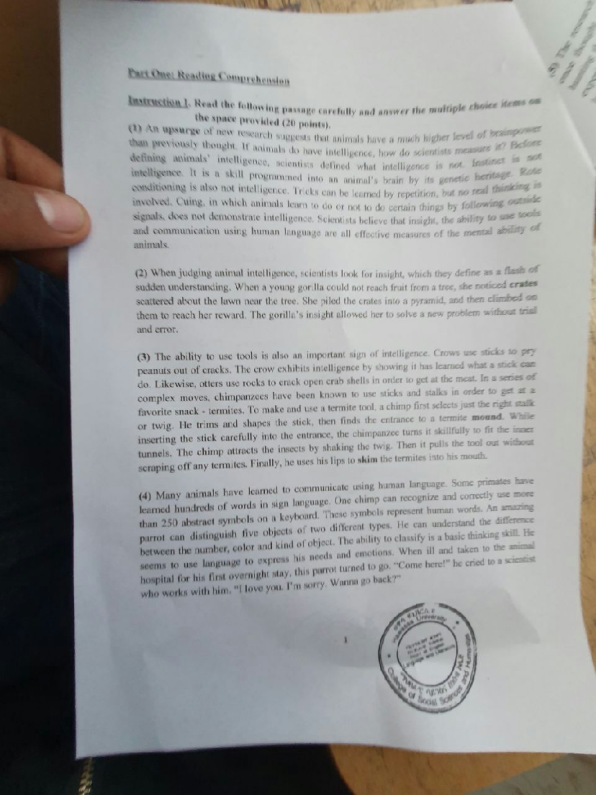 English Midterm Exam 1 Review Notes (Hw U) - Studocu