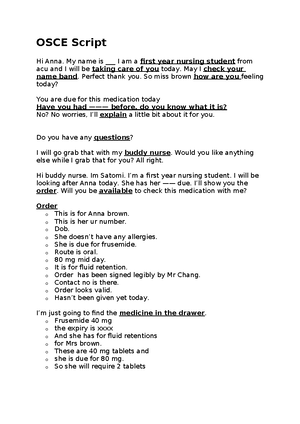 [Solved] 10 rights of medication mnemonic - Integrating Practice (NRSG ...