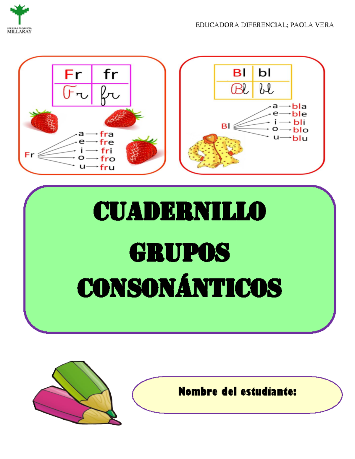 Cuadernillo-grupos-consonanticos - Cuadernillo Grupos consonánticos ...