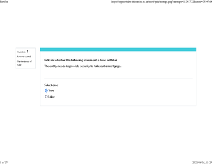 Fac1502 Assessment 3 - PREVIOUS ASSIGNMENT SOLUTIONS - .. left 0:18: Question 1 Not yet answered ...