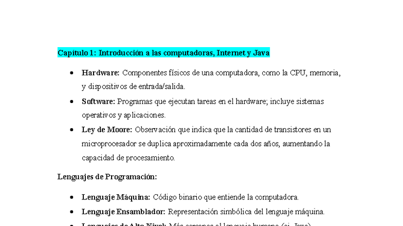 Examen Final de POO: Introducción a Java y Programación Orientada a ...