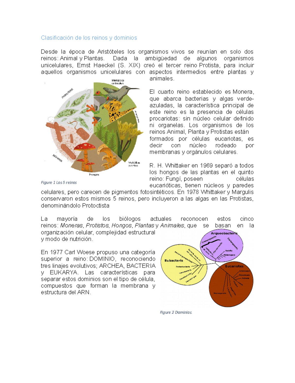 Clasificación De Los Cinco Reinos Ppt