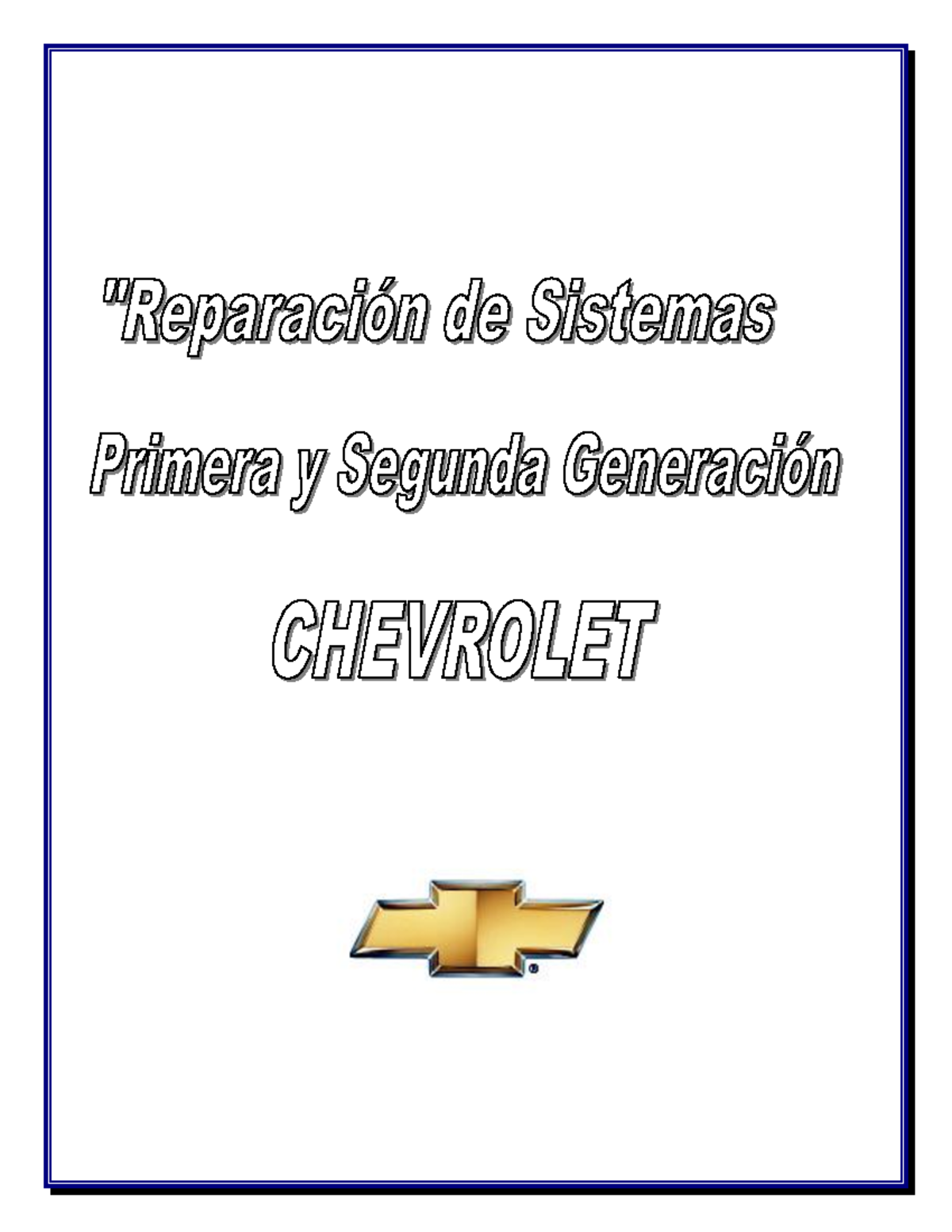 [TM] Manual de Reparación Electrónica Chevrolet Cavalier 1989-1994 ...