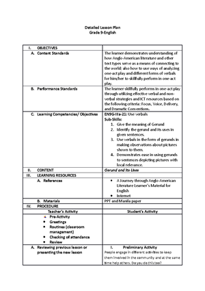 Q1 Module 4 English 10 - English Quarter 1 – Module 4: Making ...