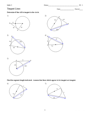 Unit 5: Triangle Midsegments Homework 1 - Relationships in Triangles ...