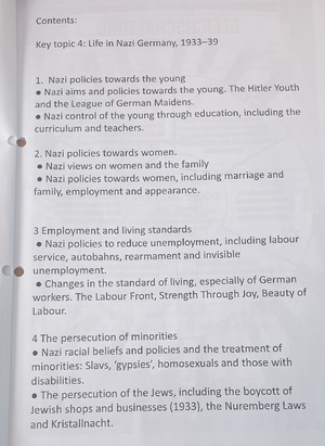 [Solved] write an edexcel history 16 marker weimar and nazi germany ...