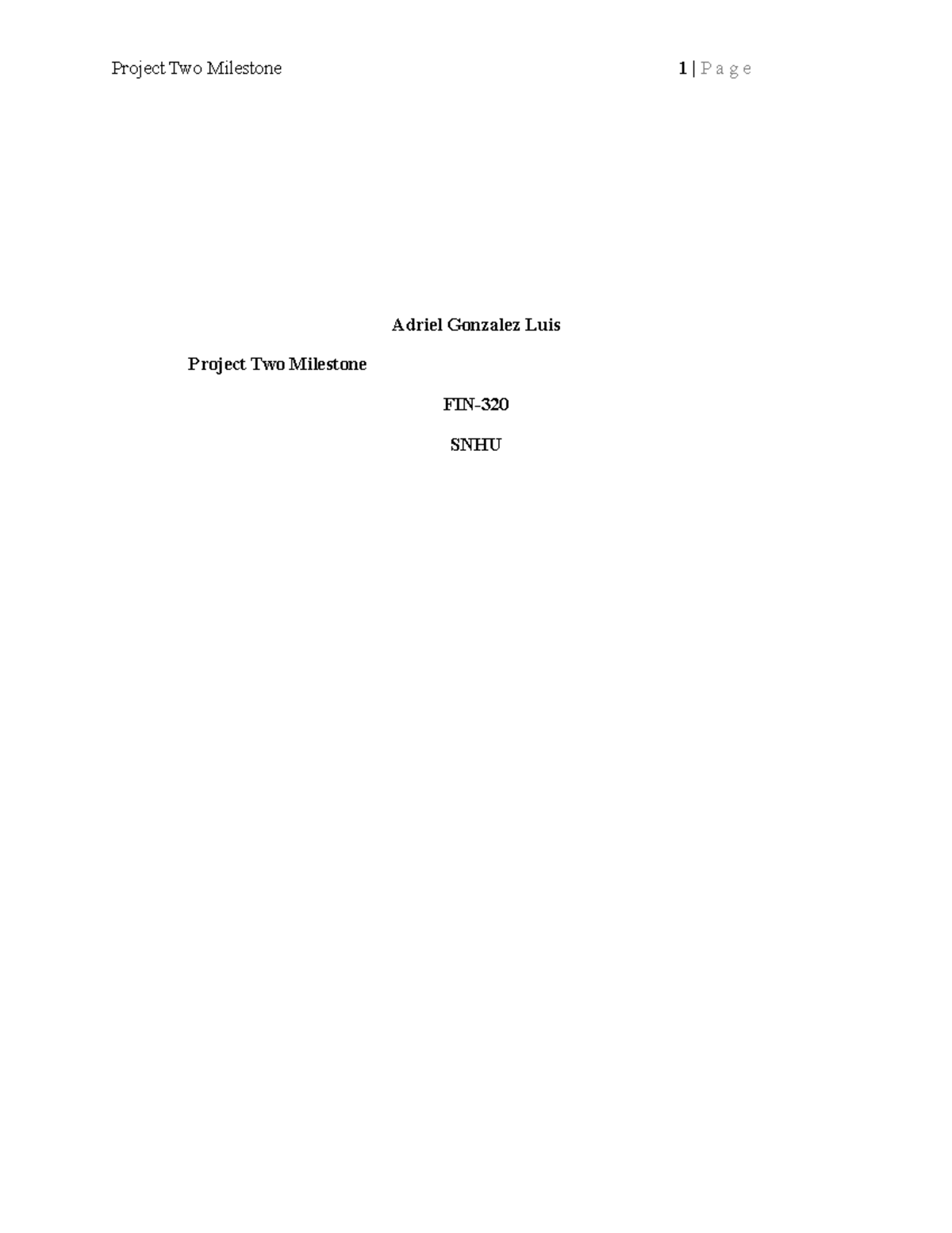 FIN 320 Project Two Milestone: Financial Analysis of Tesla's Ratios ...