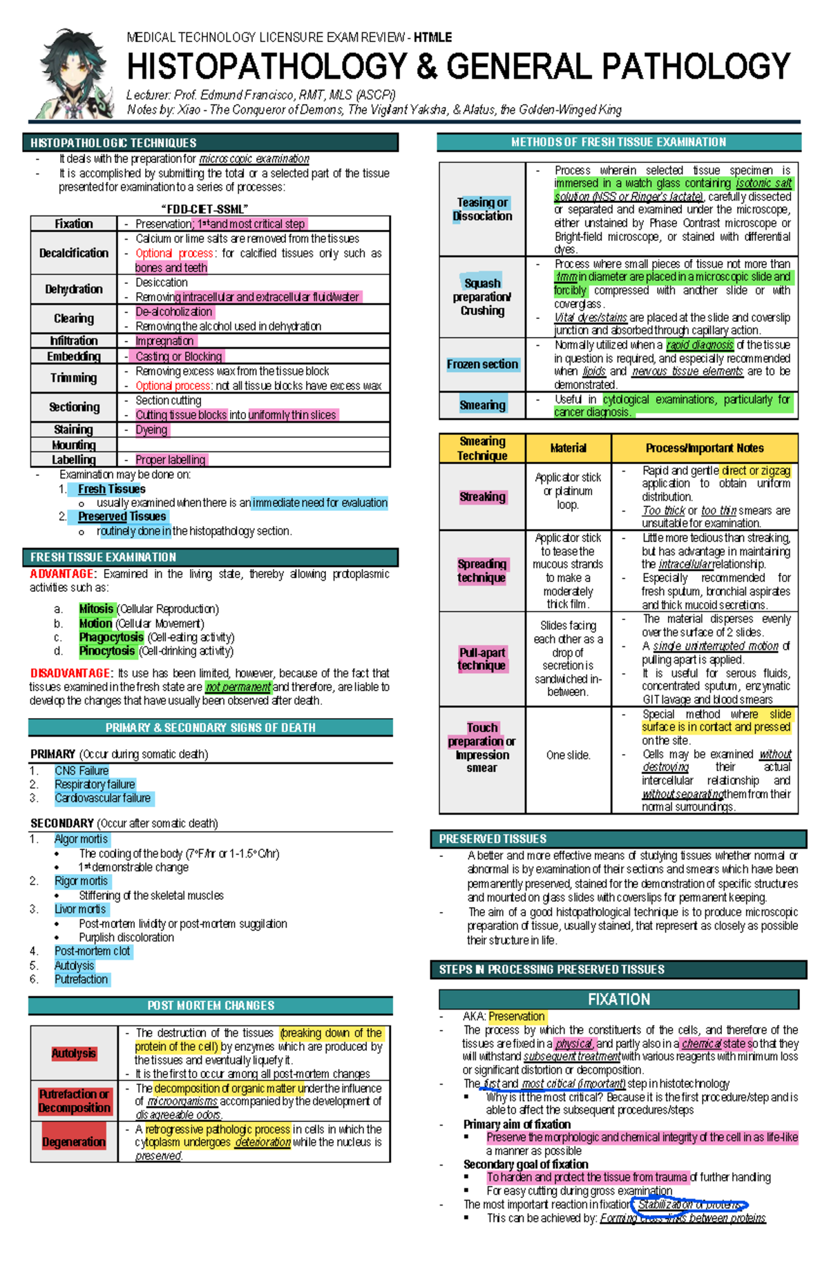 6. MTLE - Histopath ( Revised) - MEDICAL TECHNOLOGY LICENSURE EXAM ...