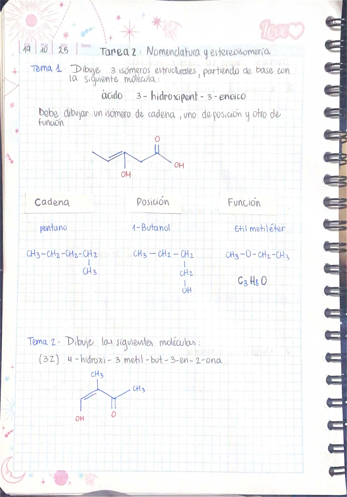 Tarea 2: Nomenclatura y Estereoisomería - CRAT - Studocu