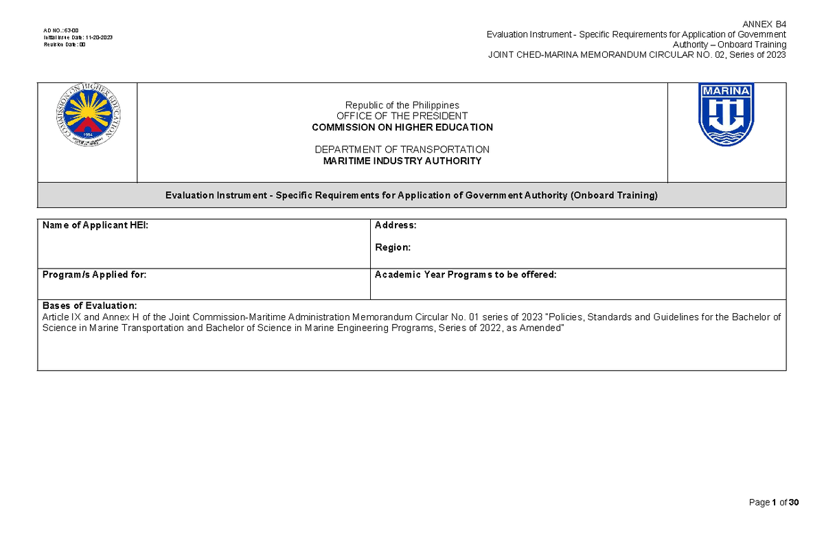 Exle Of Sea Service Certificate - Infoupdate.org