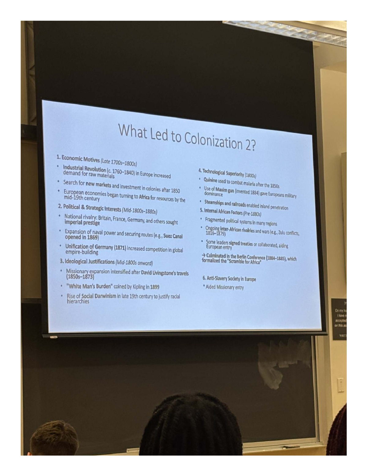 Colonization Factors: Economic, Political, and Ideological Motives ...