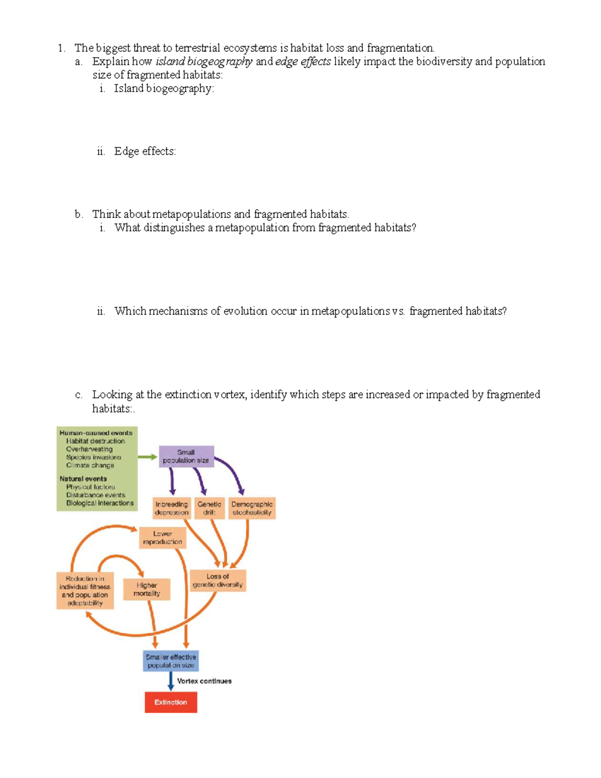 Ecology Activity: Habitat Fragmentation & Mountain Lion Conservation ...