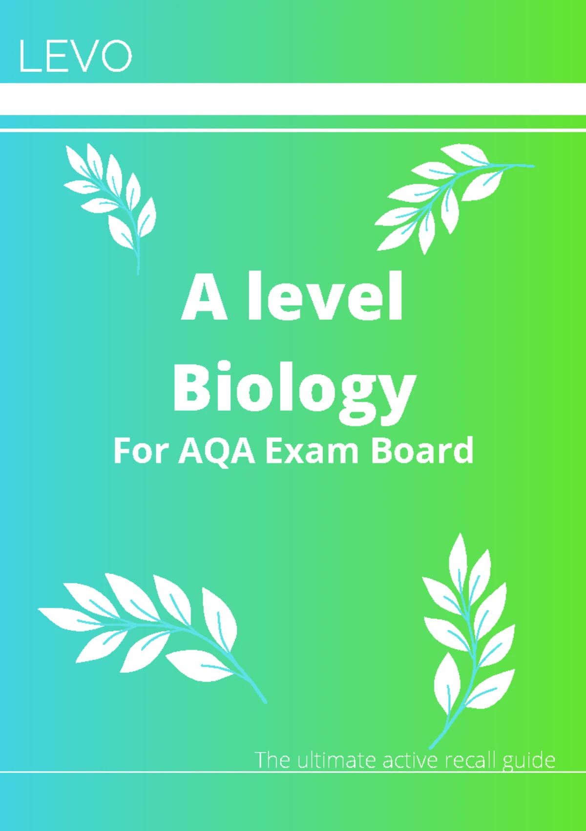 OCR A-Level Biology Comprehensive Cheatsheet Summary - Studocu