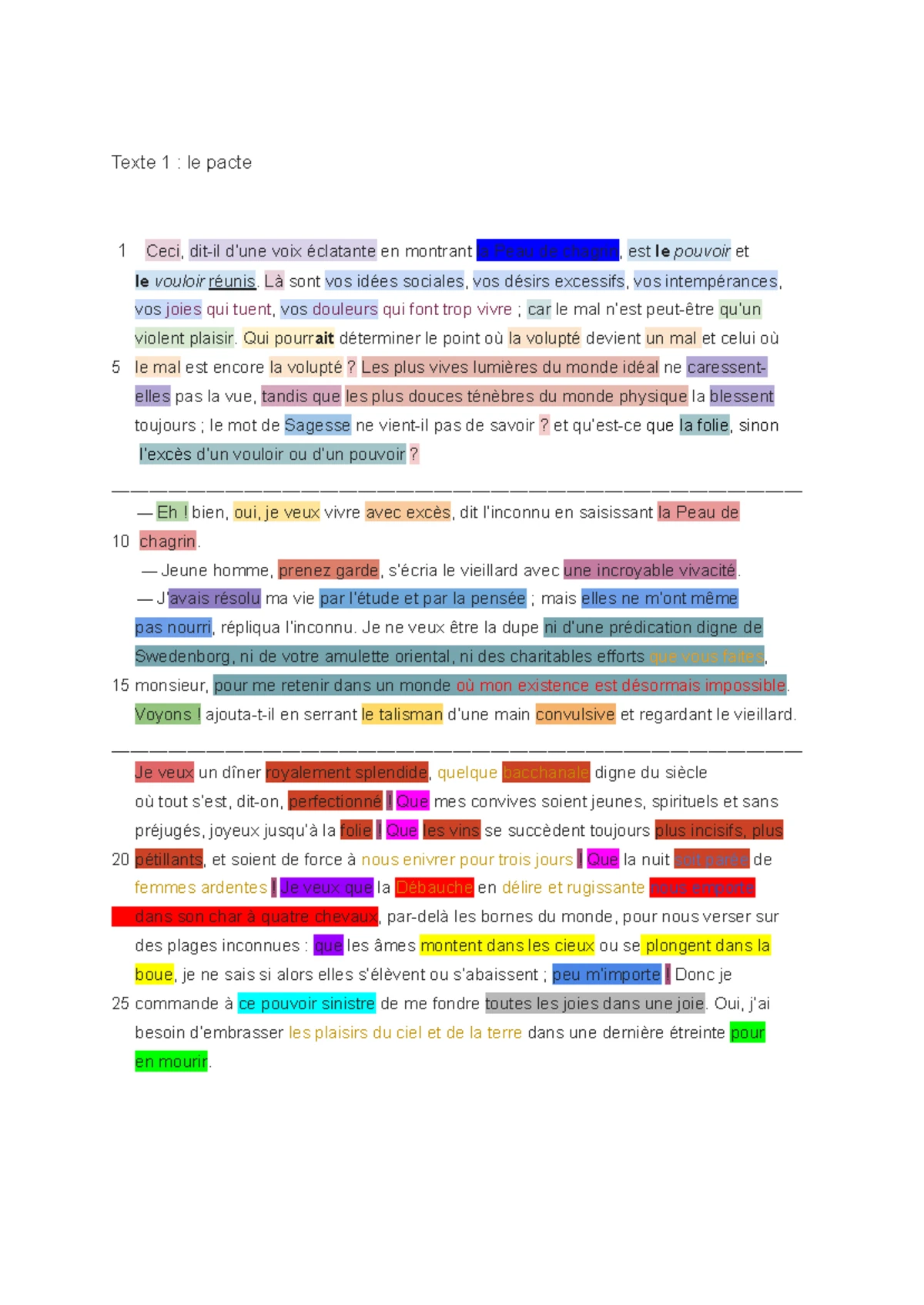 Lecture linéaire 1 et 3 : Nathalie Sarraute, Pour un oui ou pour un non, Analyse - Studocu