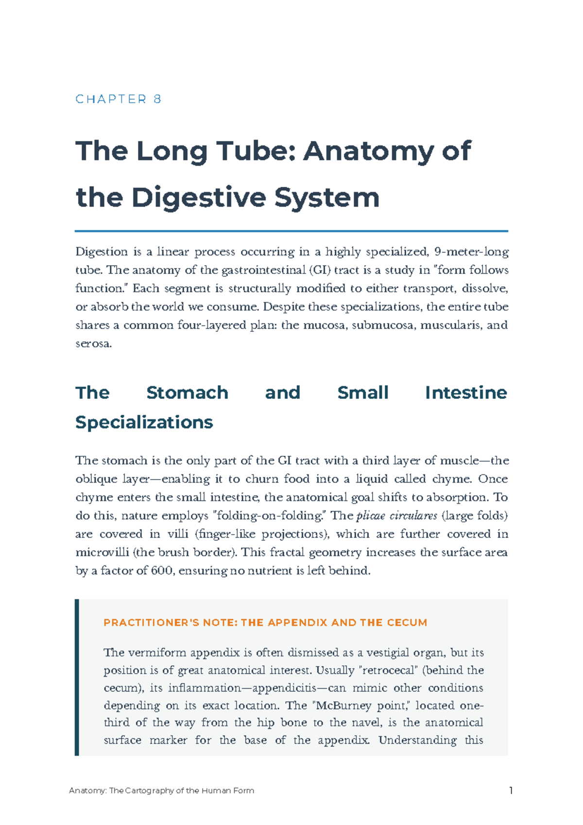 CHAPTER 8: Anatomy of the Digestive System (GI Tract) - Studocu