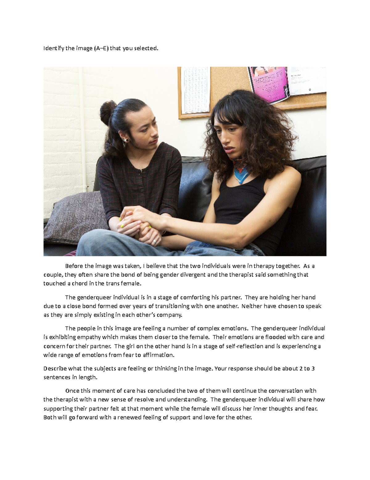 Module 1 Journal Reflections: Emotional Insights and Therapy Dynamics ...