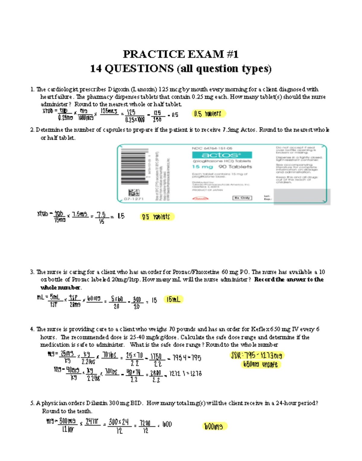 IVF Calculations: Time Measurement & Dimensional Analysis Techniques - Studocu