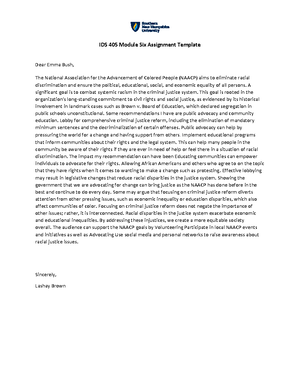 Module One Short Paper-IDS 405 - Module One Short Paper The Declaration ...