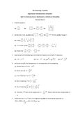 Introduction to mathematics - 1100 - UNZA - Studocu