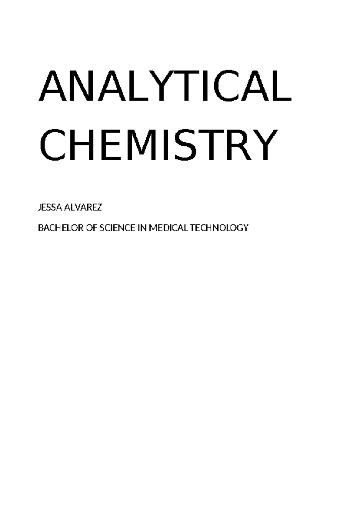 Unicorn 120 - Fully Automatic Chemistry Analyzer Overview - Studocu