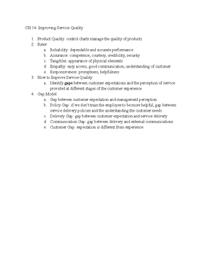 CH 10 - Lecture notes Chapter 10 Lecture notes - Chapter 10: Crafting ...