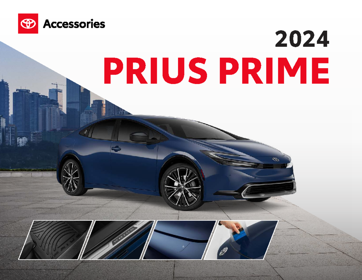 MY24 PriusA Prime Accessory Ebrochure - PRIUS PRIME 2024 ACCESSORIES ...